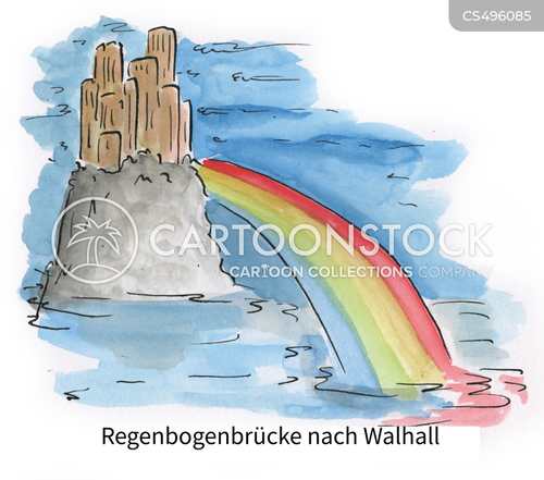 Cartoons und Karikaturen mit Deutsche Mythologie