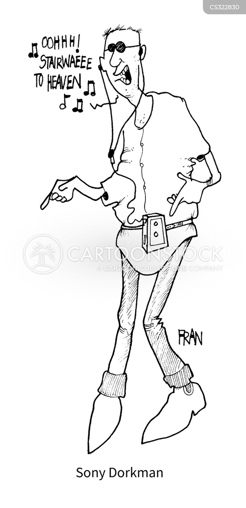 Cartoons und Karikaturen mit Led Zeppelin