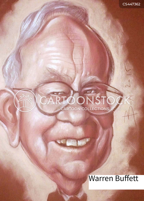 Cartoons und Karikaturen mit Warren Buffett