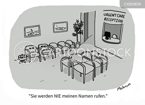 Cartoons und Karikaturen mit Unfall & Notfall