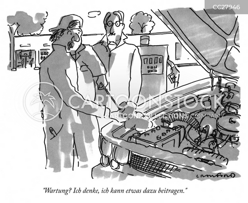 Cartoons und Karikaturen mit Elektriker