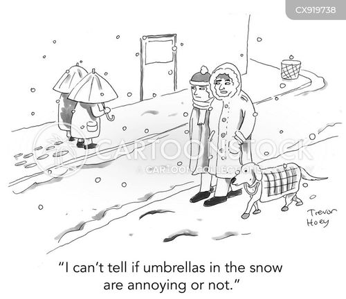 First Snow Cartoons and Comics - funny pictures from CartoonStock