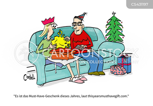 Cartoons und Karikaturen mit Muss-haves