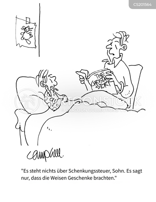 Cartoons und Karikaturen mit Biblische Magier