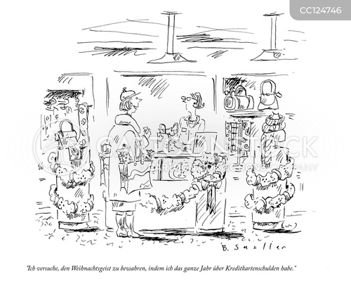 Cartoons und Karikaturen mit Spar- Und Darlehensvereine