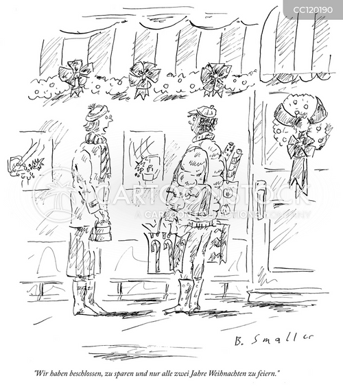 Cartoons und Karikaturen mit Goldesel