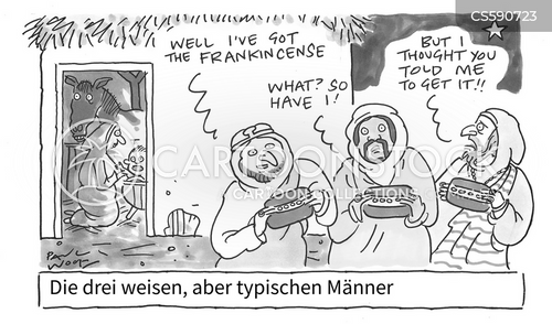 Cartoons und Karikaturen mit Die Drei Weisen