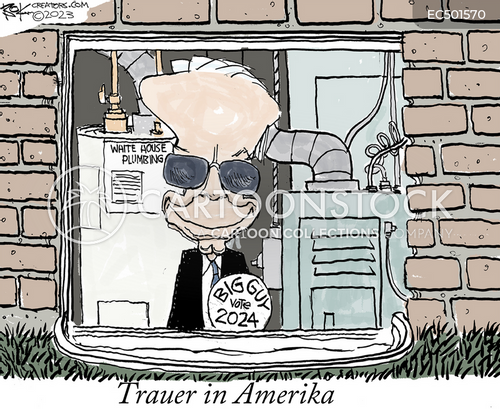 Cartoons und Karikaturen mit 2024 Wahl