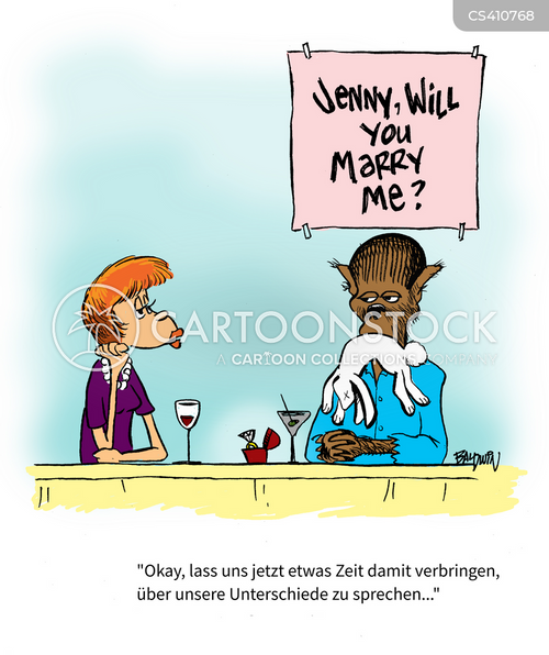 Cartoons und Karikaturen mit Monstermythen