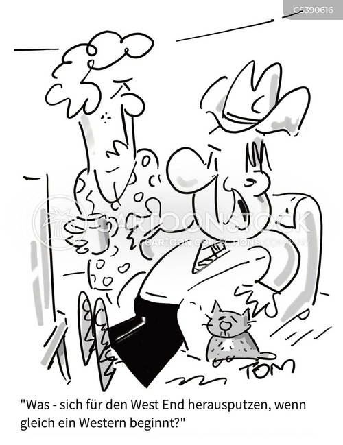 Cartoons und Karikaturen mit Stetson