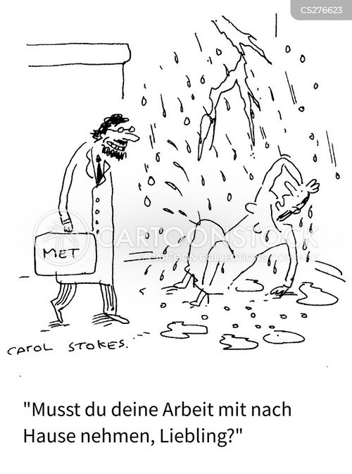 Cartoons und Karikaturen mit Meteorologisches Amt
