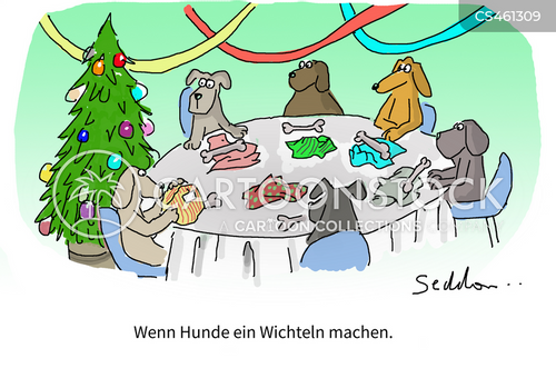 Cartoons und Karikaturen mit Wichteln