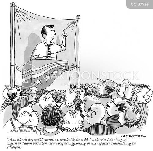 Cartoons und Karikaturen mit 2024 Wahl