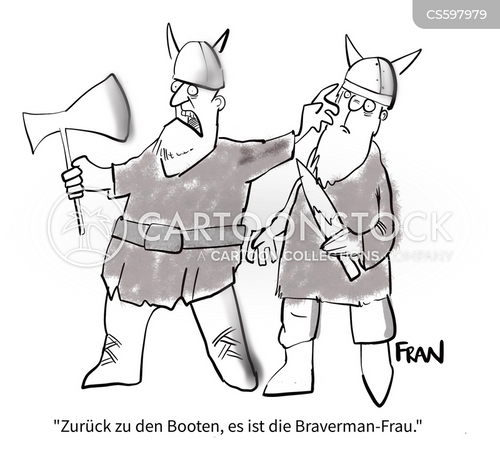 Cartoons und Karikaturen mit Braver