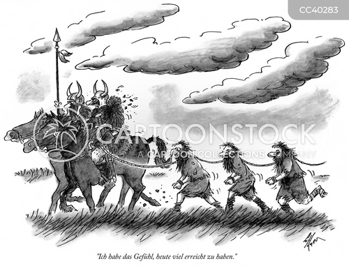 Cartoons und Karikaturen mit Physio