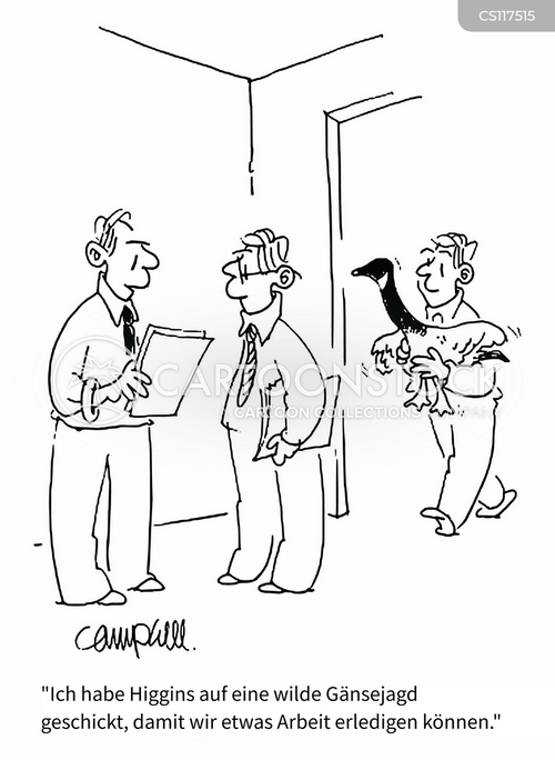 Cartoons und Karikaturen mit Wild