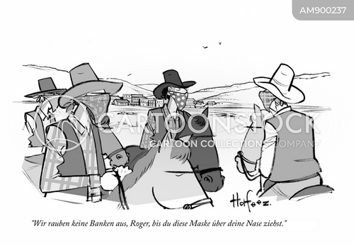 Cartoons und Karikaturen mit Desperado