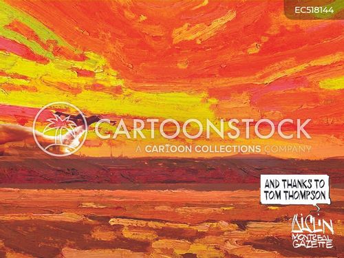 Tom Thomson Cartoons and Comics - funny pictures from CartoonStock