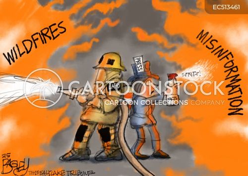 Firefighter Vs Journalist Cartoons and Comics - funny pictures from ...