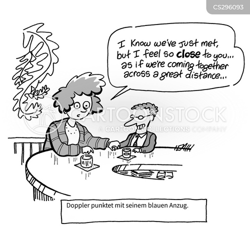 Cartoons und Karikaturen mit Doppler