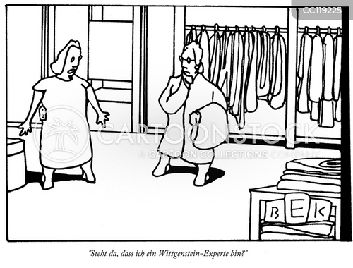 Cartoons und Karikaturen mit Erkenntnistheorie