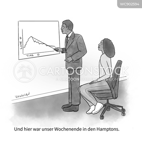 Cartoons und Karikaturen mit Wochenende