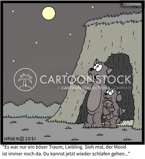 Cartoons und Karikaturen mit Schlechter Traum