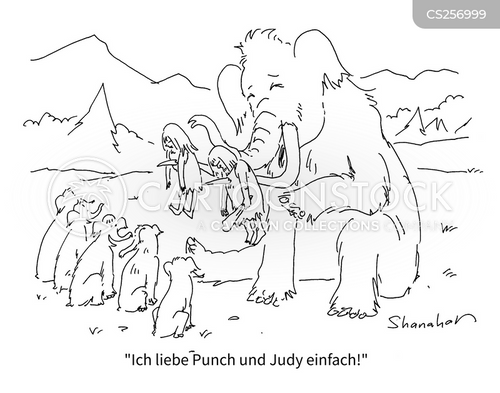 Cartoons und Karikaturen mit Punch & Judy