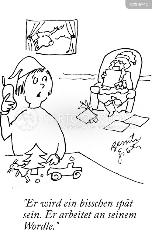 Cartoons und Karikaturen mit T.v.-shows