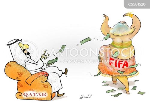 Qatar 2022 Cartoons and Comics - funny pictures from CartoonStock