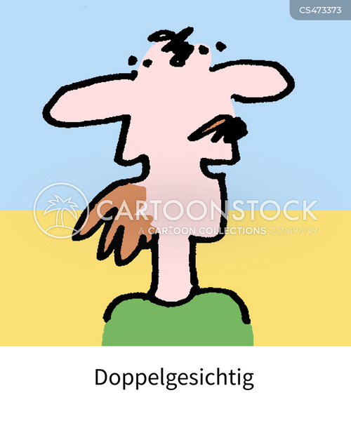 Cartoons und Karikaturen mit Janus