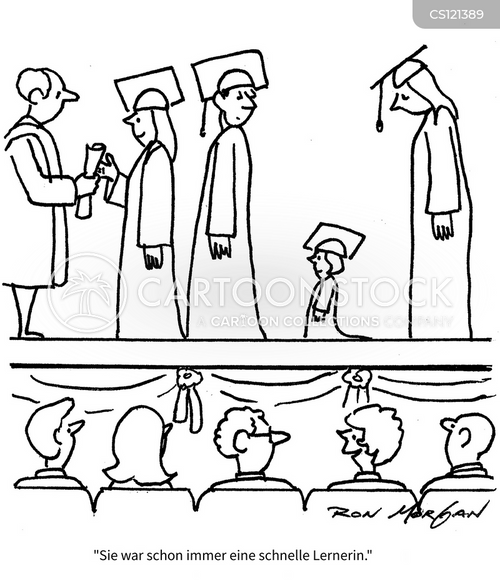 Cartoons und Karikaturen mit Schnelle Lernende