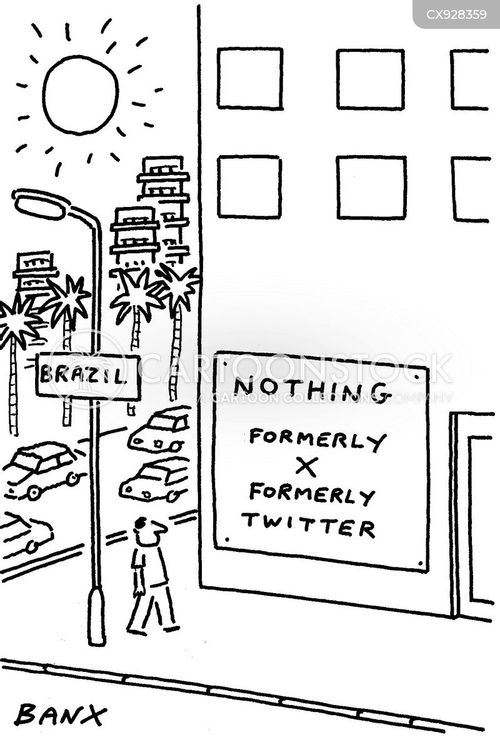 X Ban Cartoons and Comics - funny pictures from CartoonStock