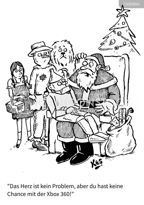 Cartoons und Karikaturen mit Xbox