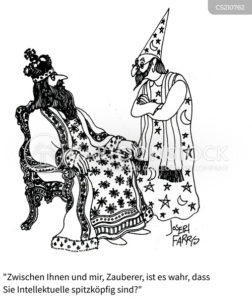 Cartoons und Karikaturen mit Spitz
