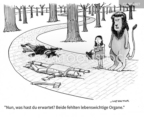 Cartoons und Karikaturen mit Fehlende Lebenswichtige Organe
