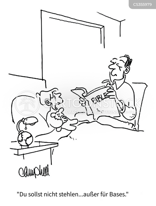 Cartoons und Karikaturen mit Basen
