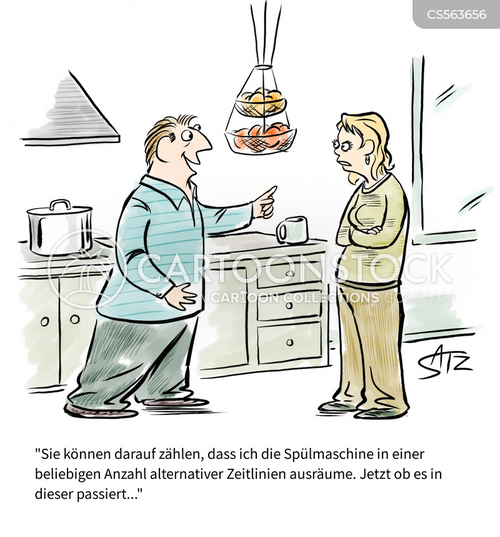 Cartoons und Karikaturen mit Alternative Zeitlinie