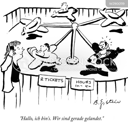 Cartoons und Karikaturen mit Messen