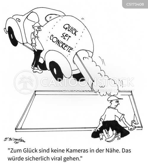 Cartoons und Karikaturen mit Maurer