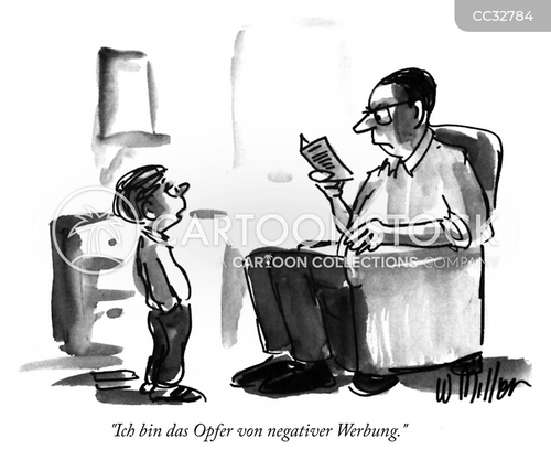 Cartoons und Karikaturen mit Wohlbefinden Der Schüler