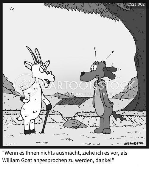 Cartoons und Karikaturen mit Alter Bock