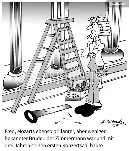 Cartoons und Karikaturen mit Zimmermann