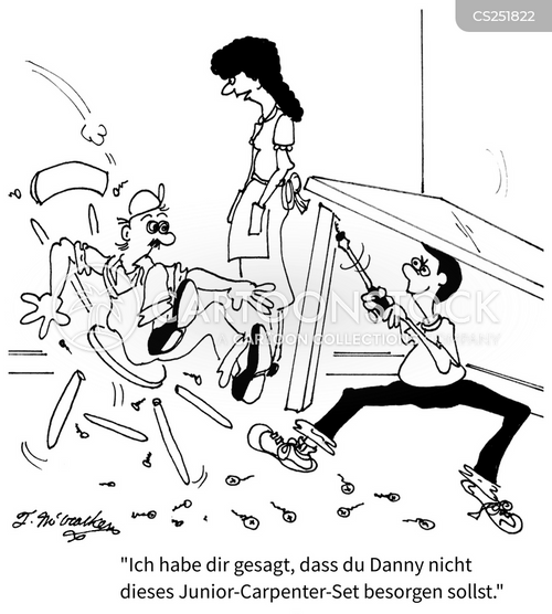 Cartoons und Karikaturen mit Zimmermann