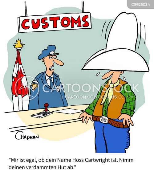 Cartoons und Karikaturen mit Hoss Cartwright