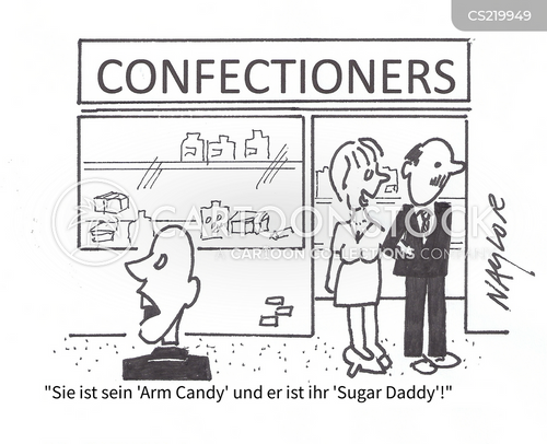 Cartoons und Karikaturen mit Arm Candy