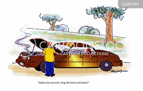 Cartoons und Karikaturen mit Strg Alt Entf