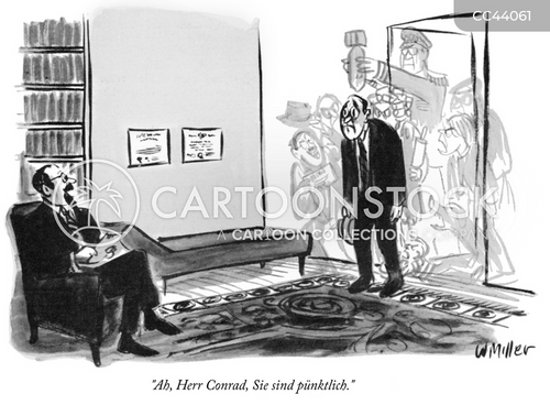 Cartoons und Karikaturen mit Entlassungen Und Verkleinerungen